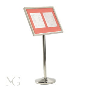 Silver Lobby Stand | Mirzaee Group