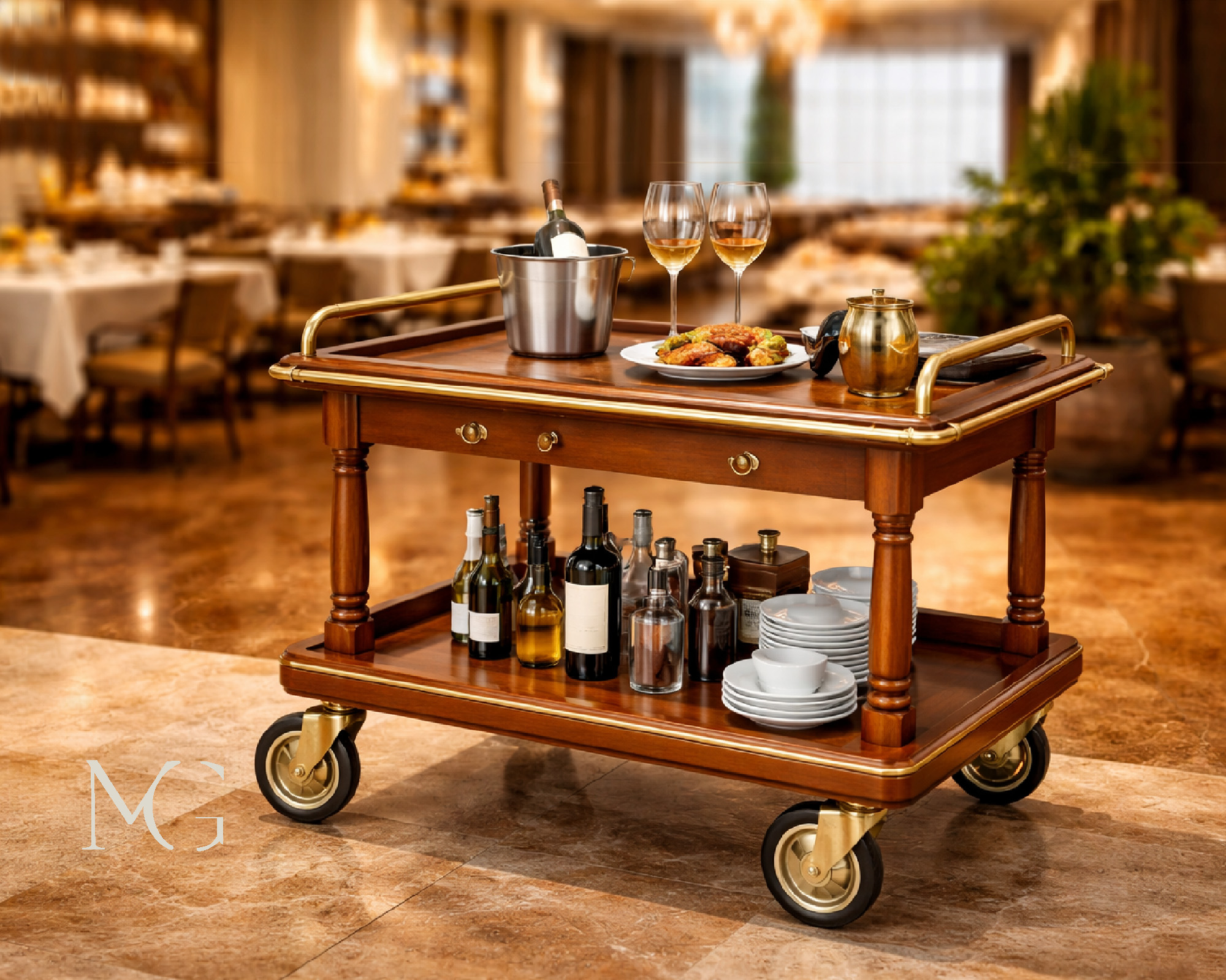 Types Of Hotel & Restaurant Trolleys | Mirzaee Group